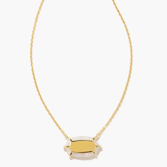 Kendra Scott | Jewelry | New Kendra Scott Framed Elisa Sun Ice Opal 8k ...